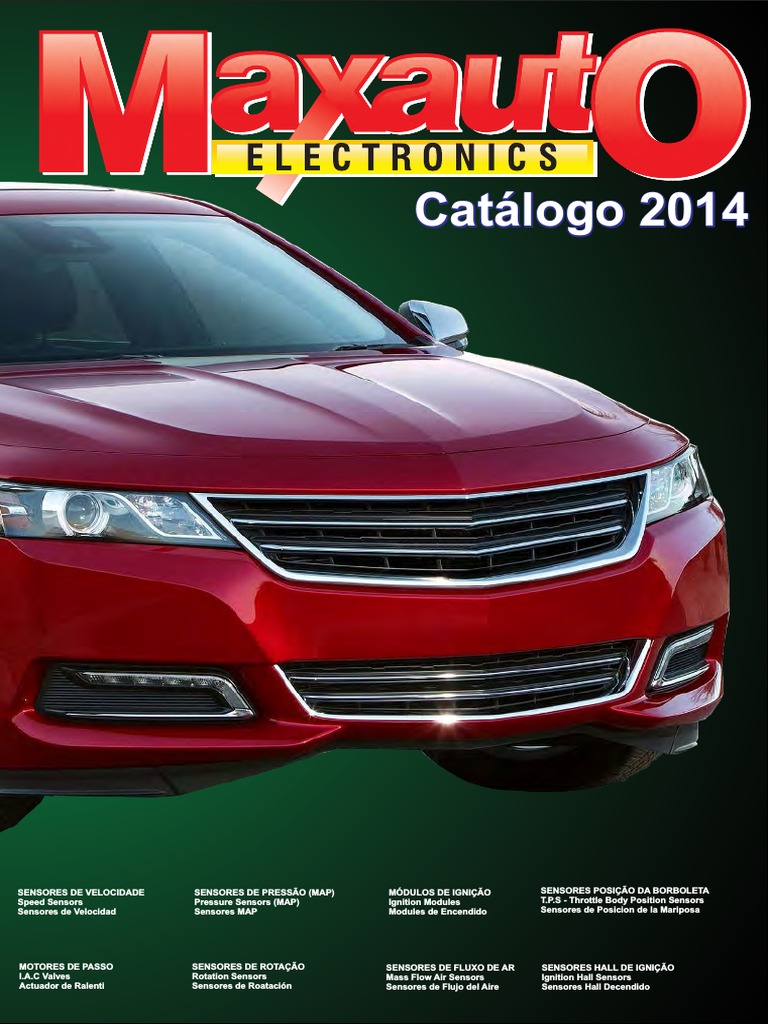 Maxauto Sensores Catalogo - Completo 2014 PDF | PDF | Classificação dos ...