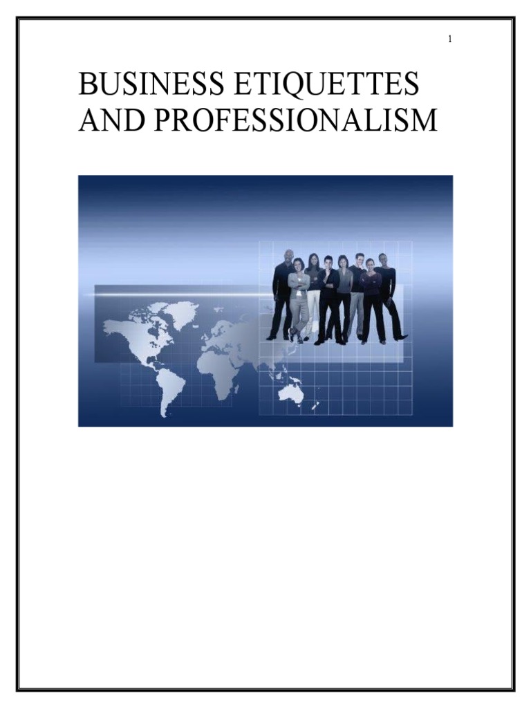 Professionalism | PDF | Profession | Employment