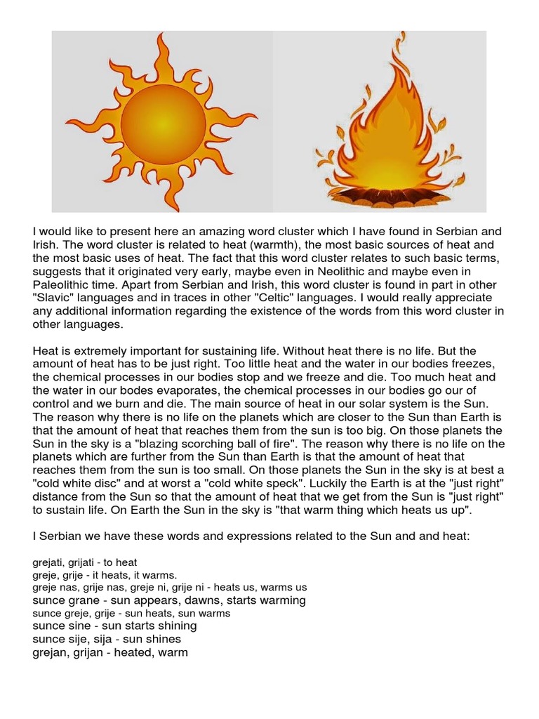 Sun Fire Warmth | PDF | Thermoregulation | Agriculture