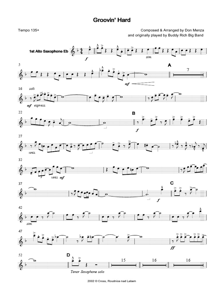 Groovin Hard - Full Big Band - Buddy Rich (Dragged)