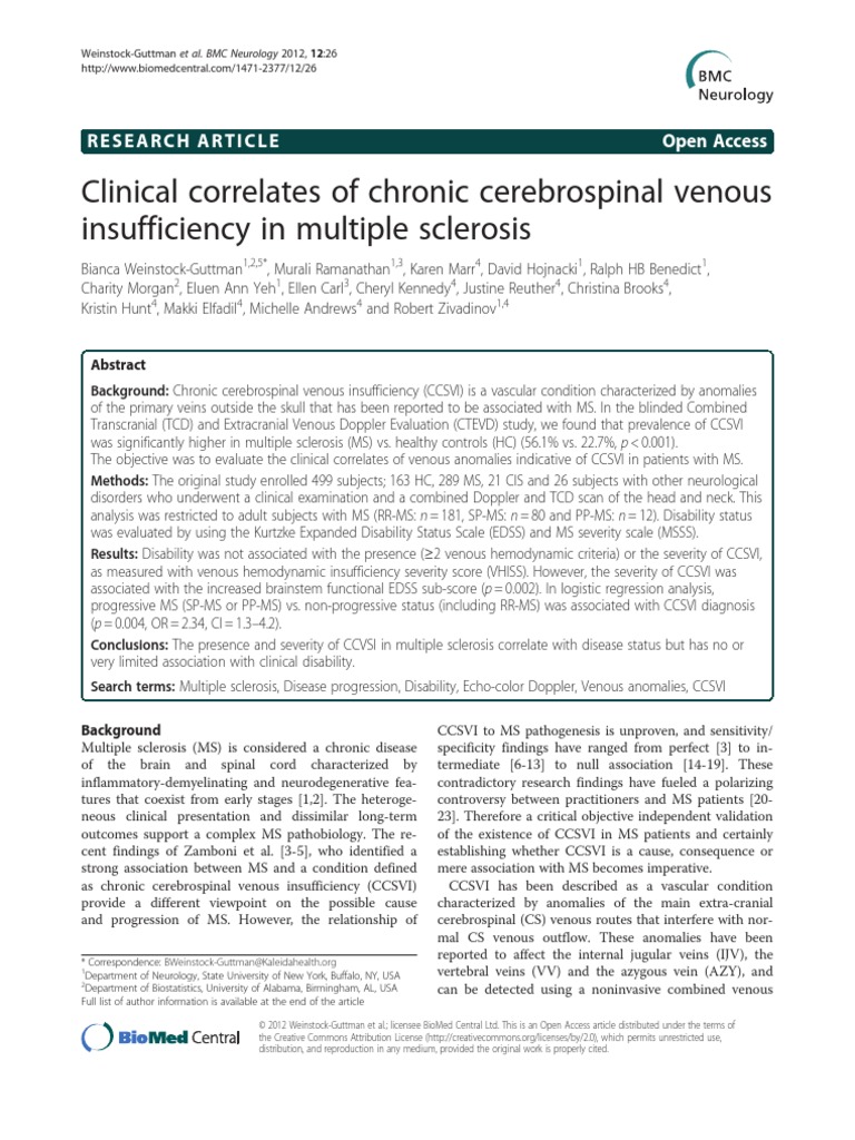 1471 2377 12 26 PDF | PDF | Multiple Sclerosis | Regression Analysis