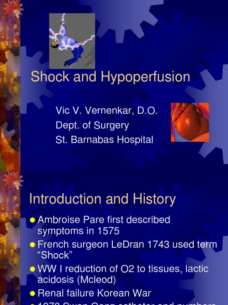 Shock and Hypoperfusion | PDF | Shock (Circulatory) | Angiotensin