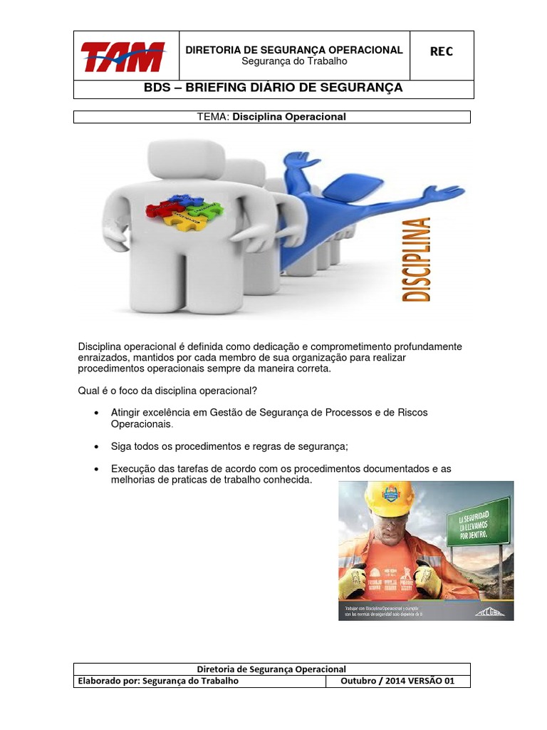 BDS - Disciplina Operacional | PDF