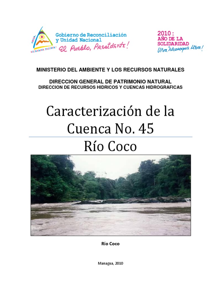 Caracterización del Río Coco en Nicaragua | PDF | Los bosques | Roca ...