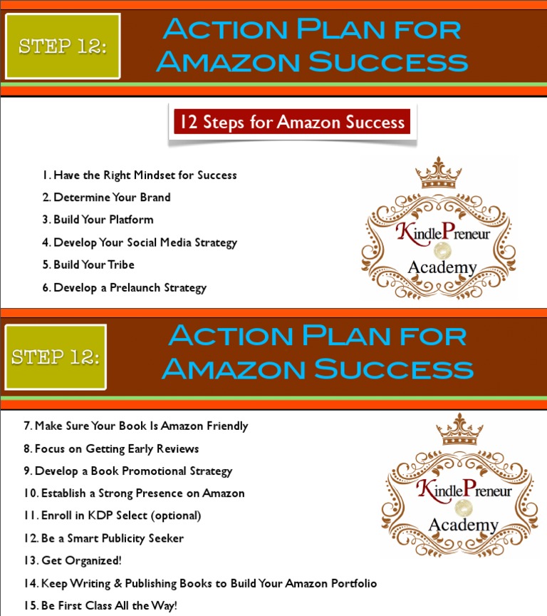 Action Plan for Amazon Success | PDF | Career & Growth
