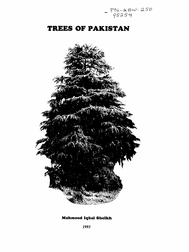 Trees of Pakistan.pdf | Trees | Pinophyta