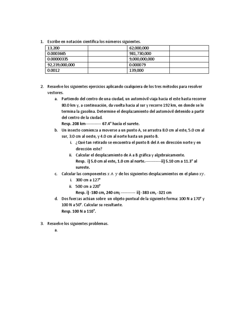 Respuestas De La Hoja De Trabajo De Ciencias Físicas