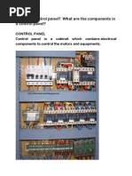 Electrical Control Panel Design and Fabrication | PDF | Relay | Engineering