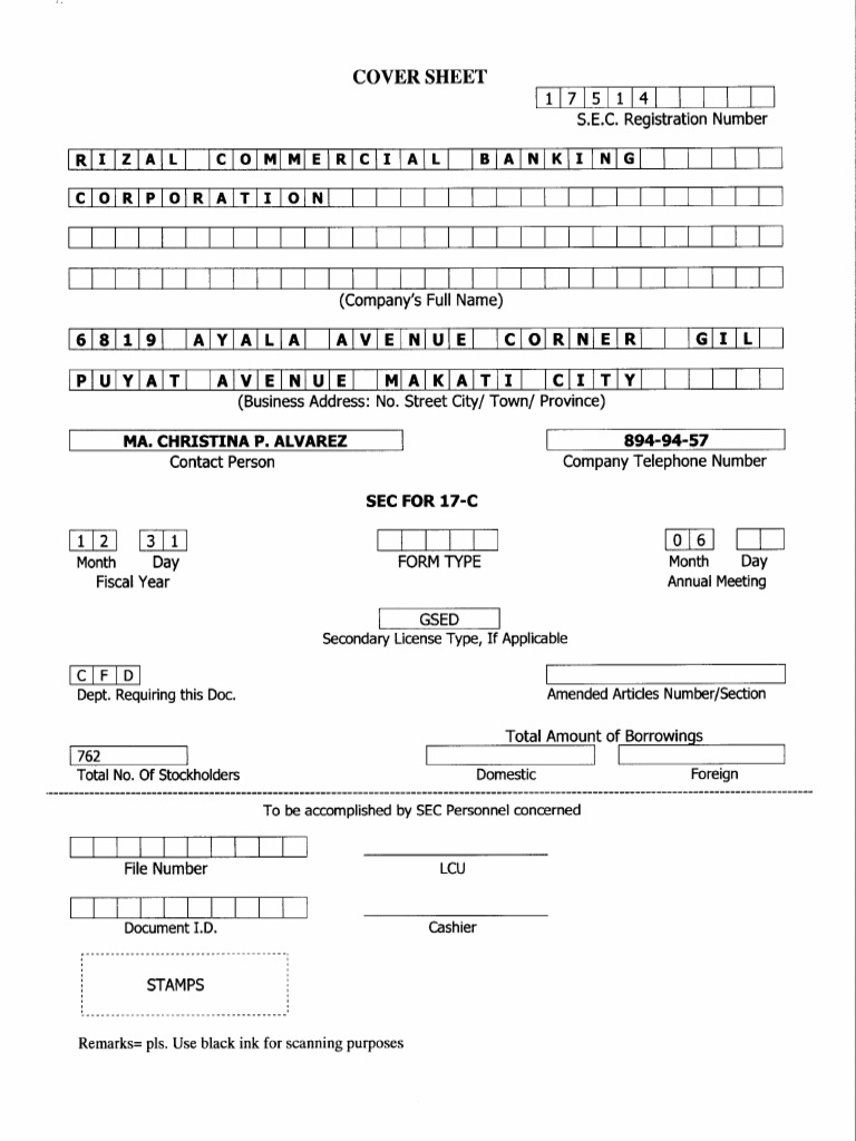 SEC Form 17-C Current Report 2014 | PDF