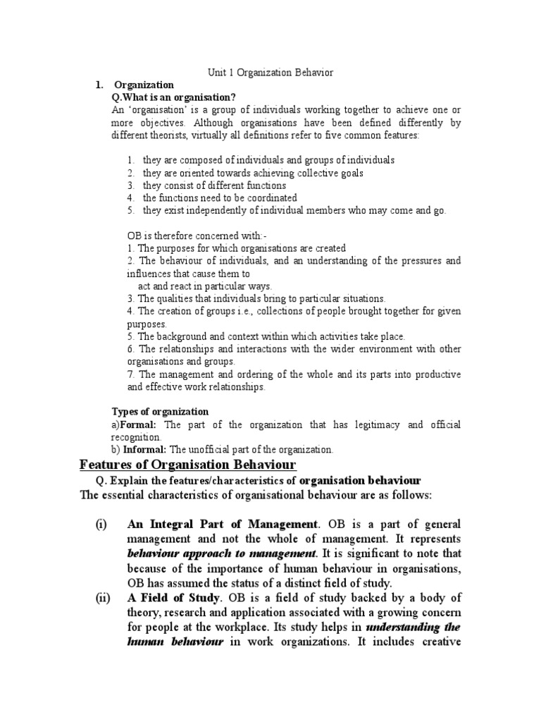 Understanding Organizational Behavior | PDF