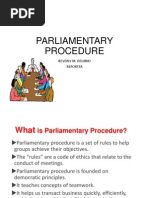 Parliamentary Procedure | PDF | Parliamentary Procedure | Voting