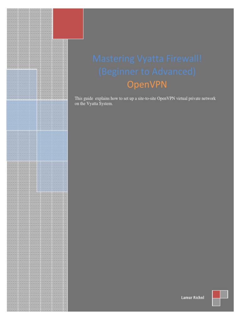 Vyatta Open-Vpn | Download Free PDF | Virtual Private Network | Key (Cryptography)