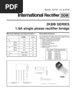 DB3 (Diac) Datasheet | PDF | Diode | Electrical Resistance And Conductance
