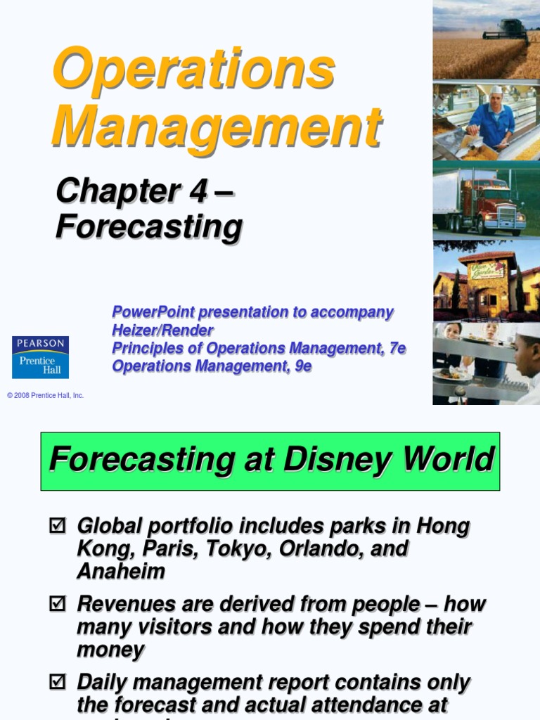 Operations Management: - Forecasting | PDF | Correlation And Dependence ...