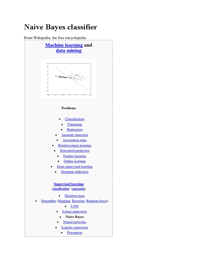 Naive Bayes Classifiers Explained with Machine Learning Examples | PDF ...