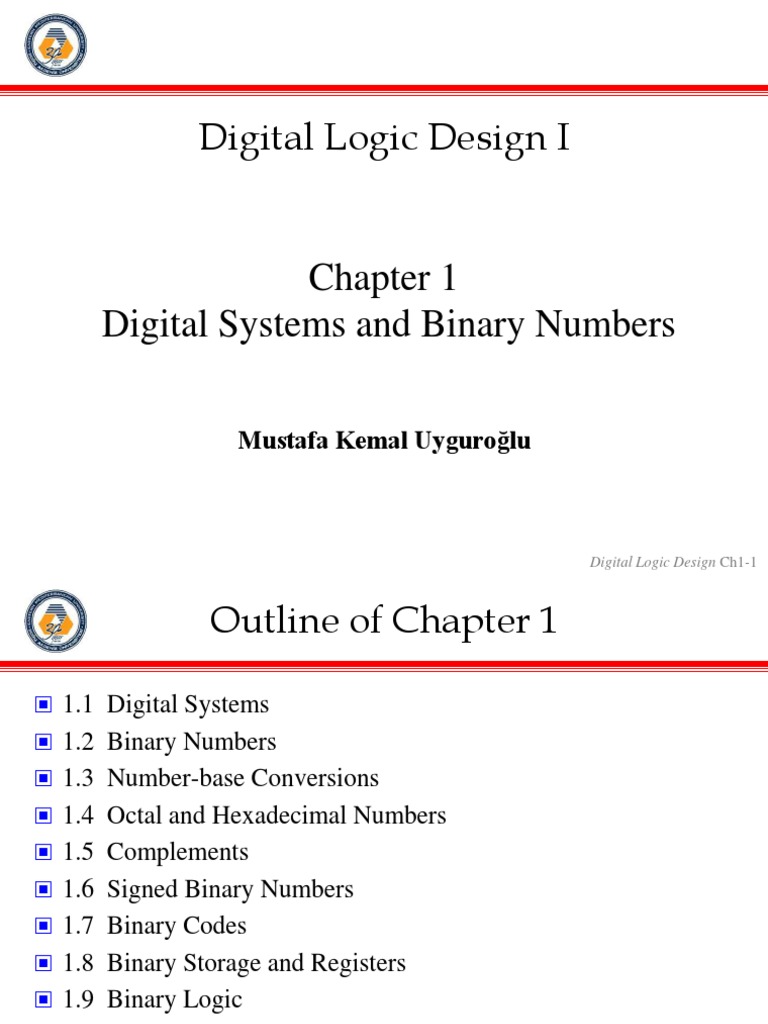 Chapter 1 Digital Systems And Binary Numbers Pdf Binary Coded Decimal Subtraction