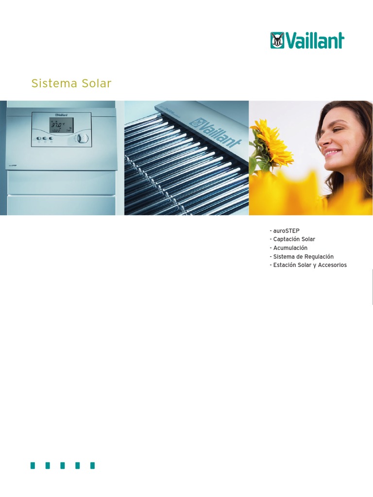 Vaillant: Innovación en Energía Solar | PDF | Energía solar | Caldera