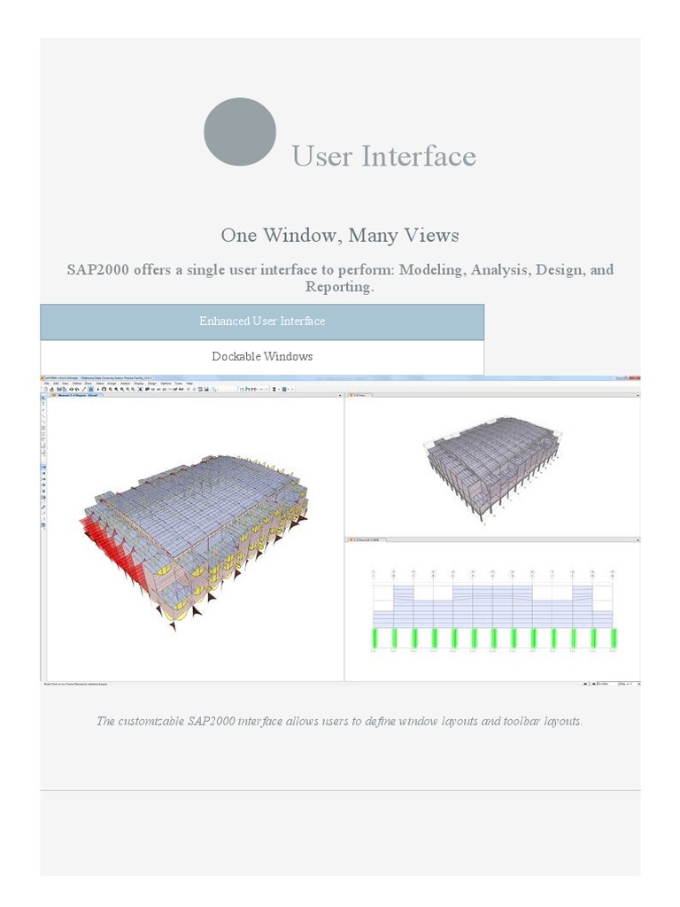 SAP2000 Features: Modeling & Analysis | PDF | Buckling | Nonlinear System