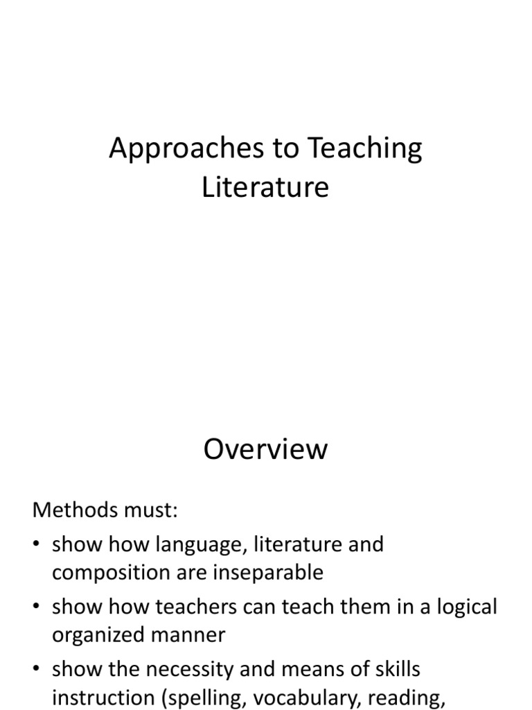 Approaches to Teaching Literature | Reading (Process) | Cognition