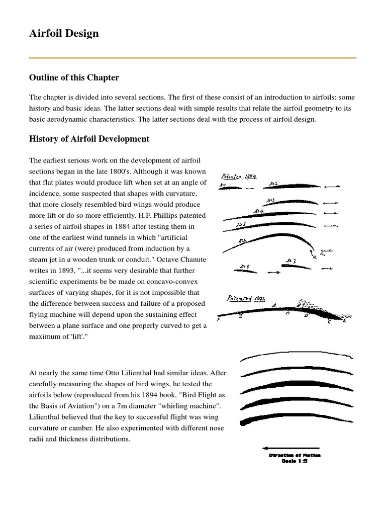 Airfoil Design