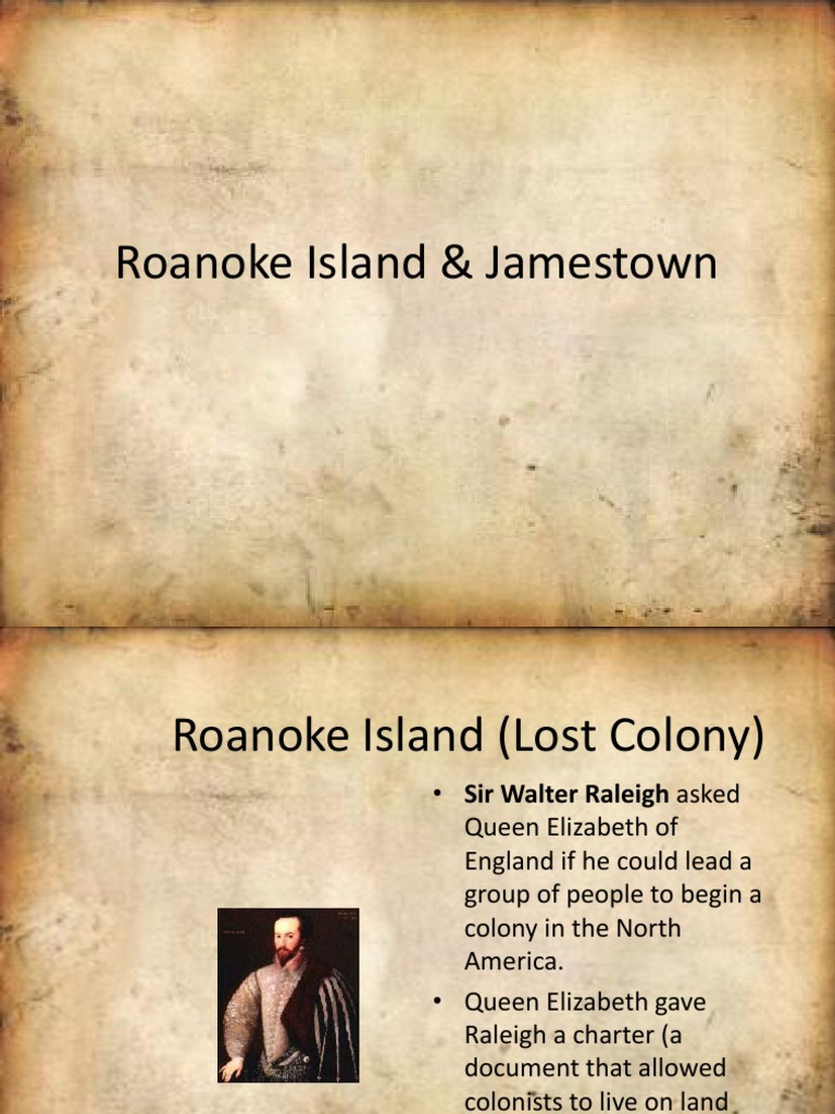 Roanoke-Jamestown PPT With GD Notes | PDF | Roanoke Colony | Jamestown ...