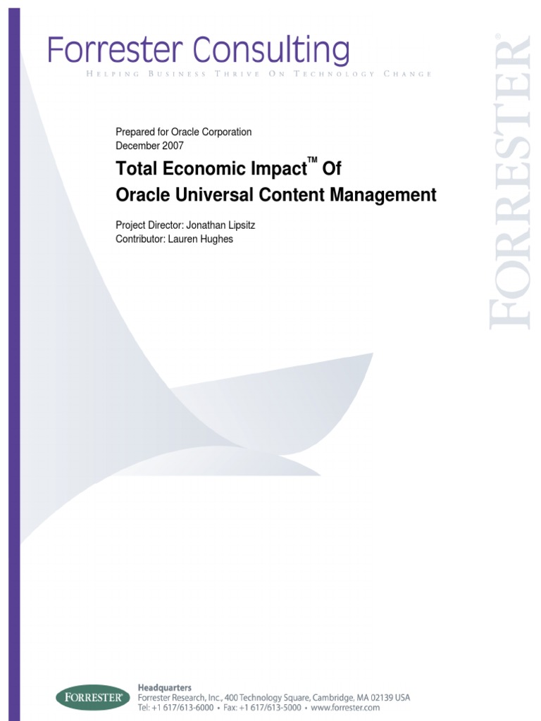 Tei of Oracle Universal Content Management PDF | PDF | Business Process ...
