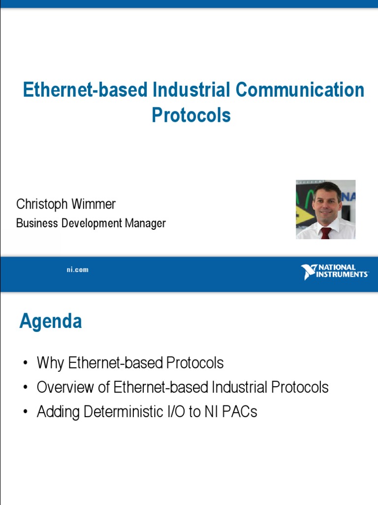 Industrial Ethernet Protocols Overview | PDF | Communications Protocols ...