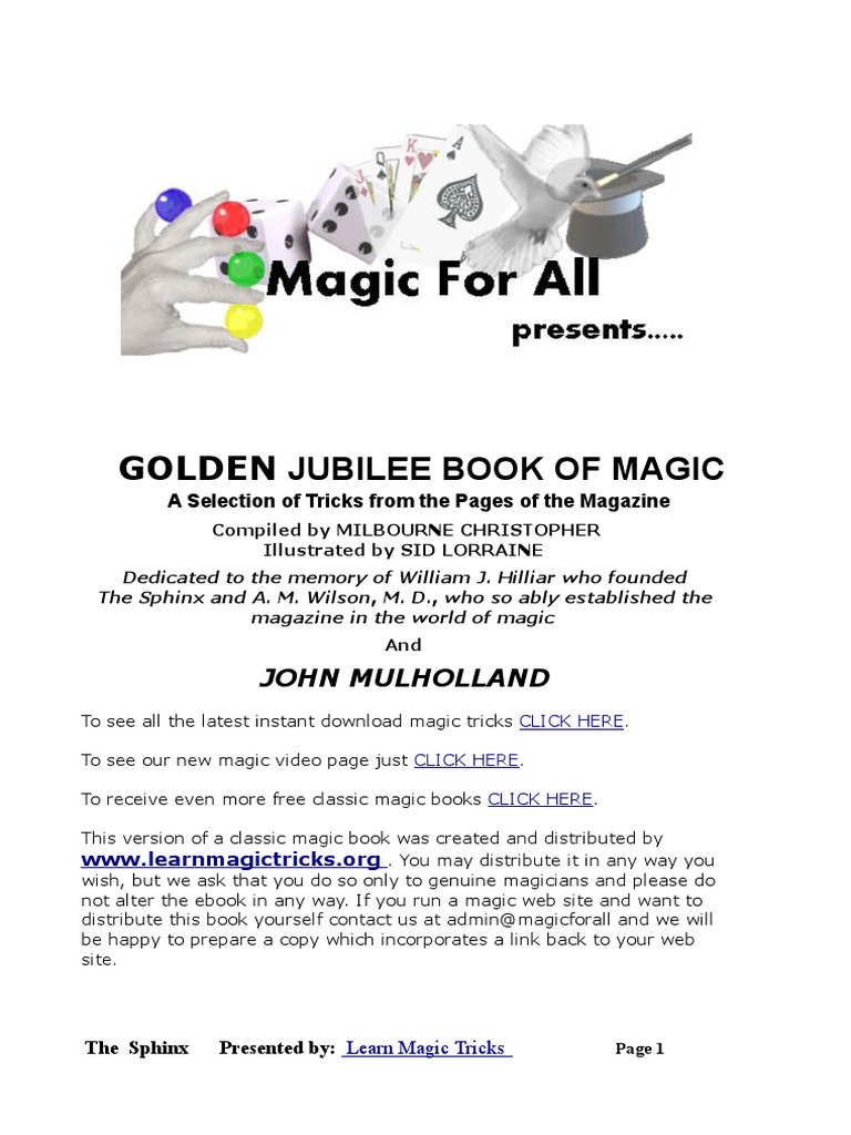 The Sphinx | PDF | Mágica (Ilusão) | Lazer