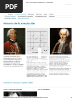 Historia de La Simulacion | PDF | Simulación por ordenador | Simulación