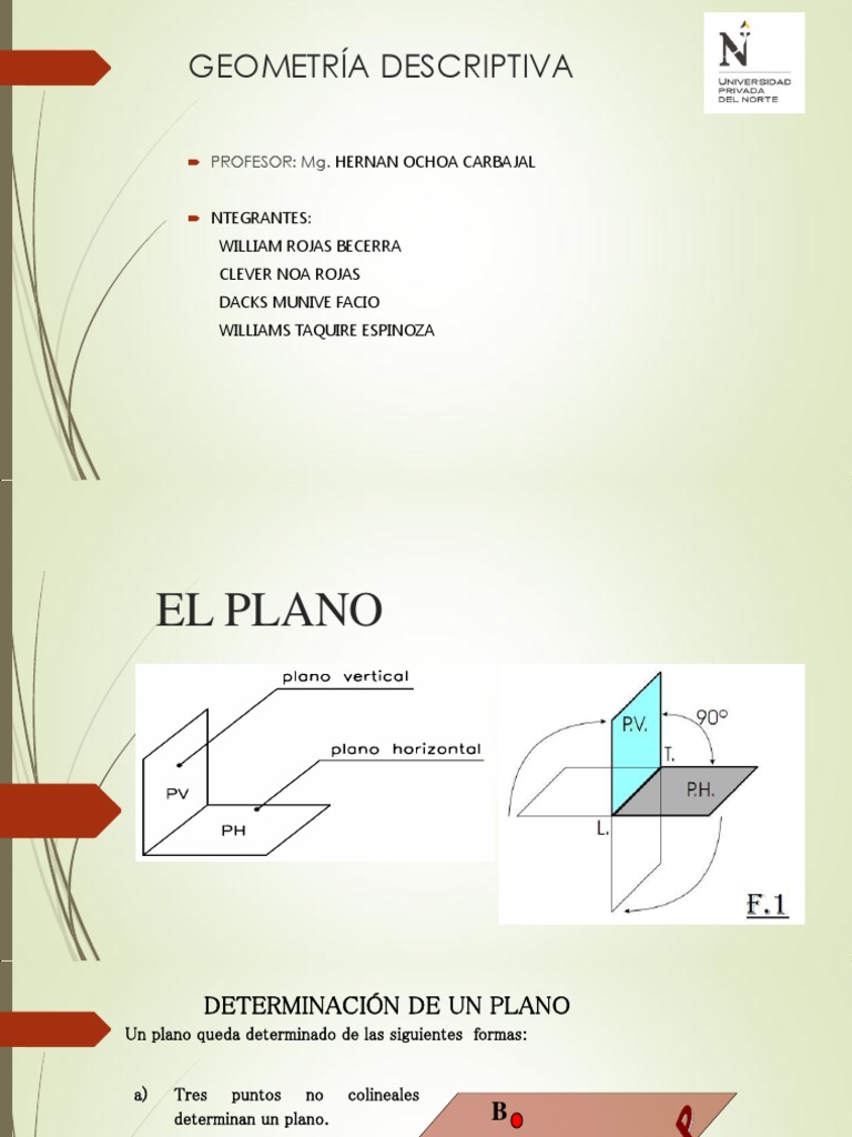El Plano | PDF | Geometria plana) | Línea (geometría)
