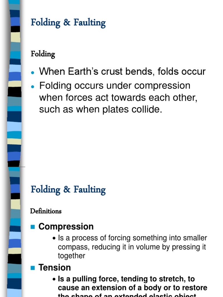Folds & Faults | PDF | Fault (Geology) | Mountains