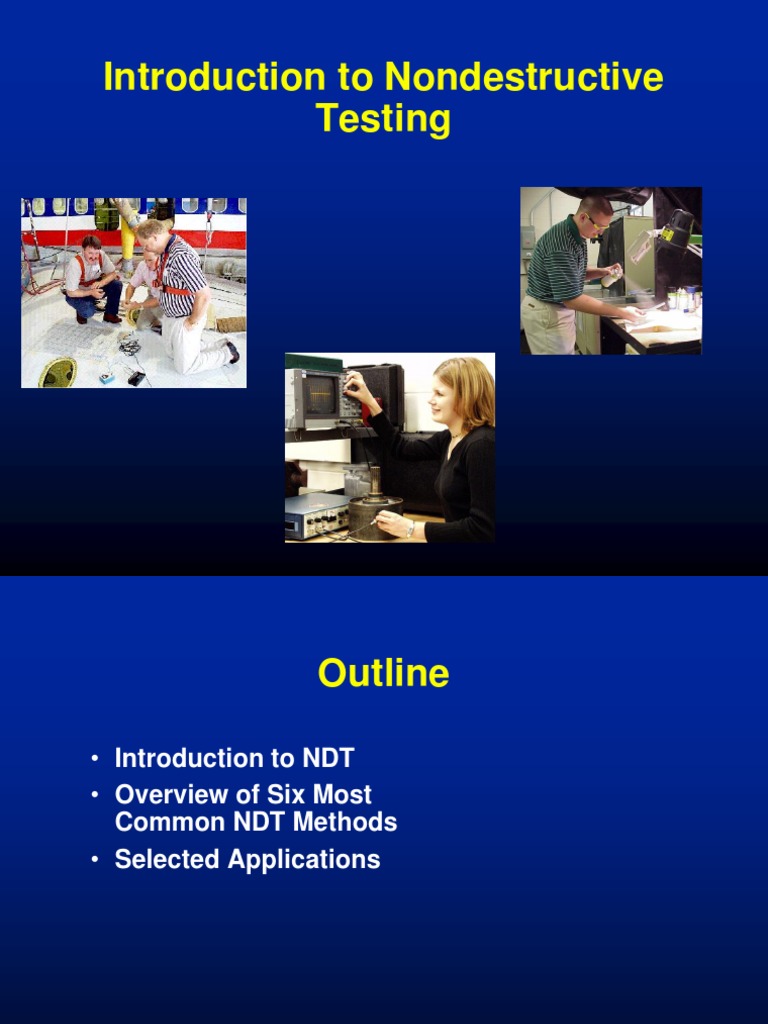 Introduction To Nondestructive Testing Download Free Pdf