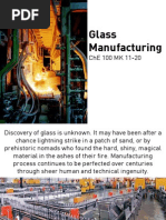 Glass Process Flow Chart | PDF | Glasses | Homogeneous Chemical Mixtures