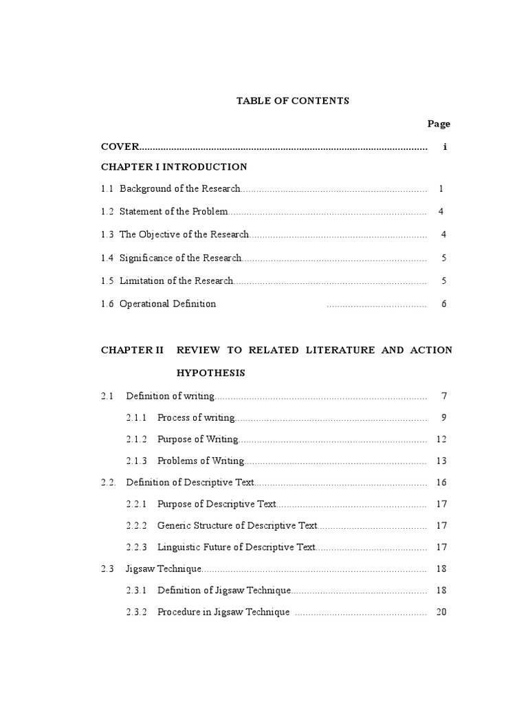 Table of Content | PDF | Lesson Plan | Teachers