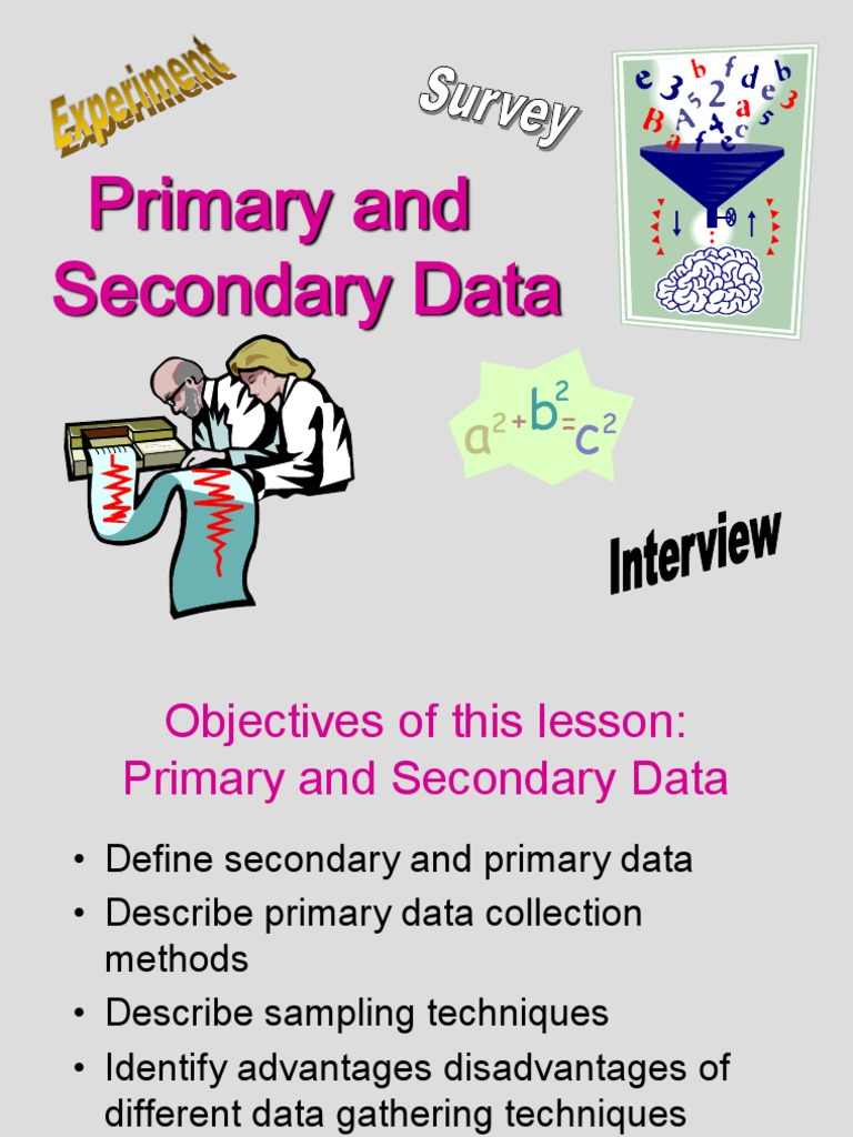 336 Primary Data | PDF | Sampling (Statistics) | Survey Methodology