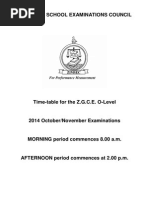 A Level Nov 2025 Timetable | PDF