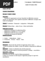 Rapport de Lévaluation Diagnostique 3èmé AEP 2022-2023 | PDF | Pédagogie | Apprentissage