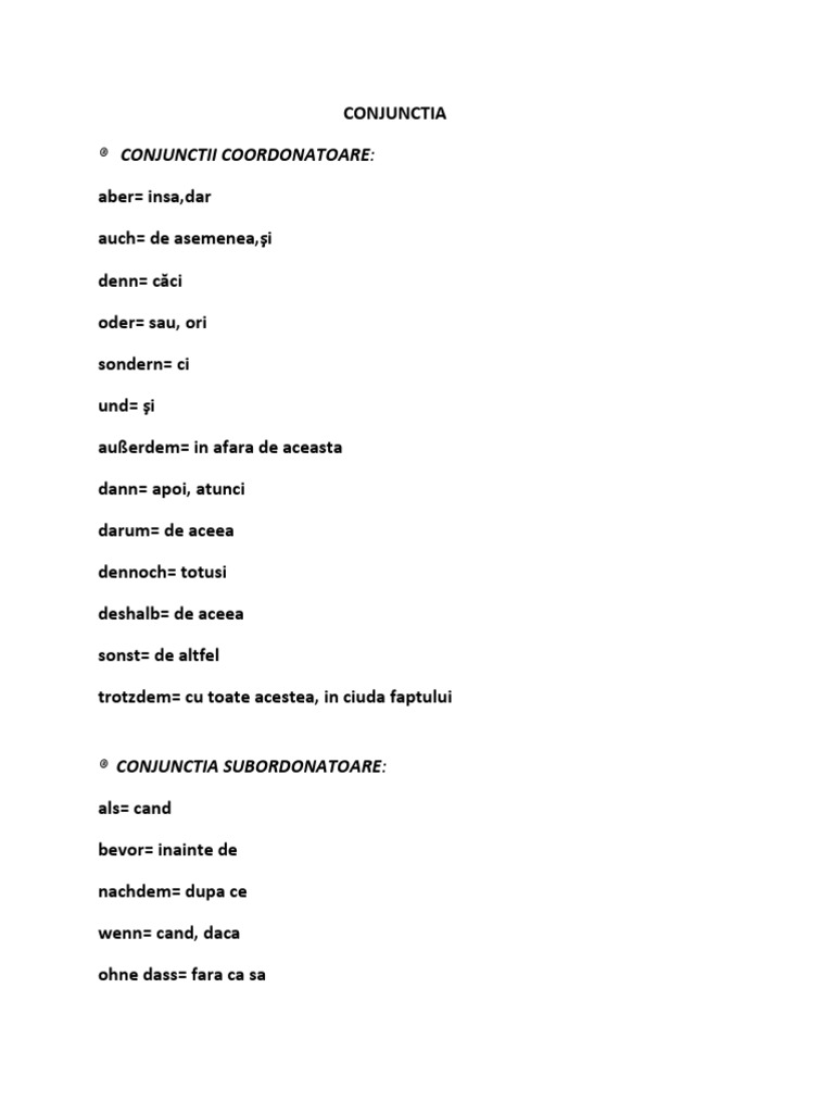 CONJUNCTIA | PDF