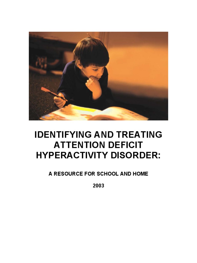 Adhd Resource Pt1 | PDF | Attention Deficit Hyperactivity Disorder | Individualized Education ...