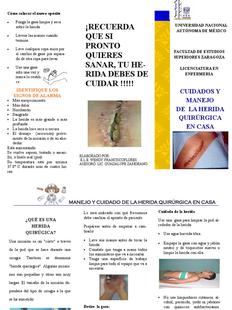 Cuidados de Herida Quirurgica