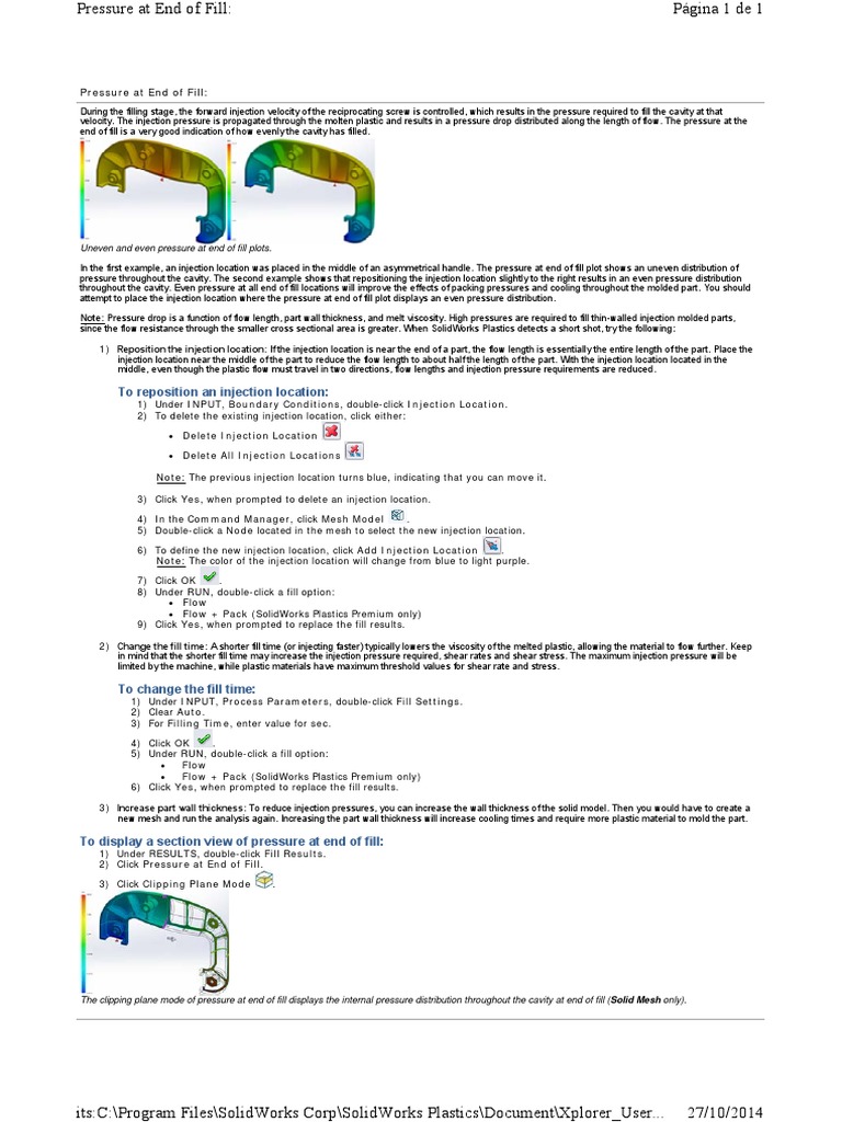 Pressure Distribution at End of Fill | PDF | Shear Stress | Chemical ...
