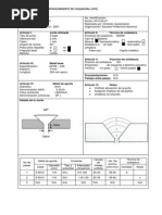 WPS - 15 - Arauco - GMAW - P8 GR 1 A P8 GR 1 | PDF | Soldadura | Construcción