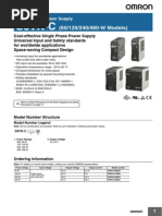 S-500 Series Datasheet | PDF | Power Supply | Mains Electricity
