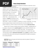 Phase Changes Gizmo Exploration Key | PDF | Water | Ice