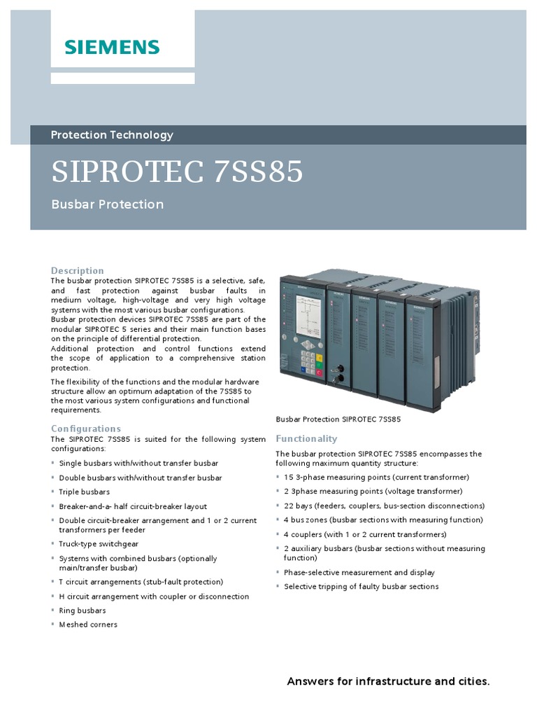 Brochure 7ss85 | PDF | Power (Physics) | Electrical Engineering