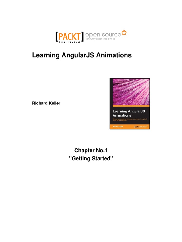 Learning Angularjs Animations: Chapter No.1 "Getting Started" | PDF | Angular Js | Cascading ...
