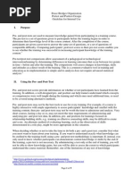 Pre-Post Test Design Guidance | PDF | Multiple Choice | Qualitative ...