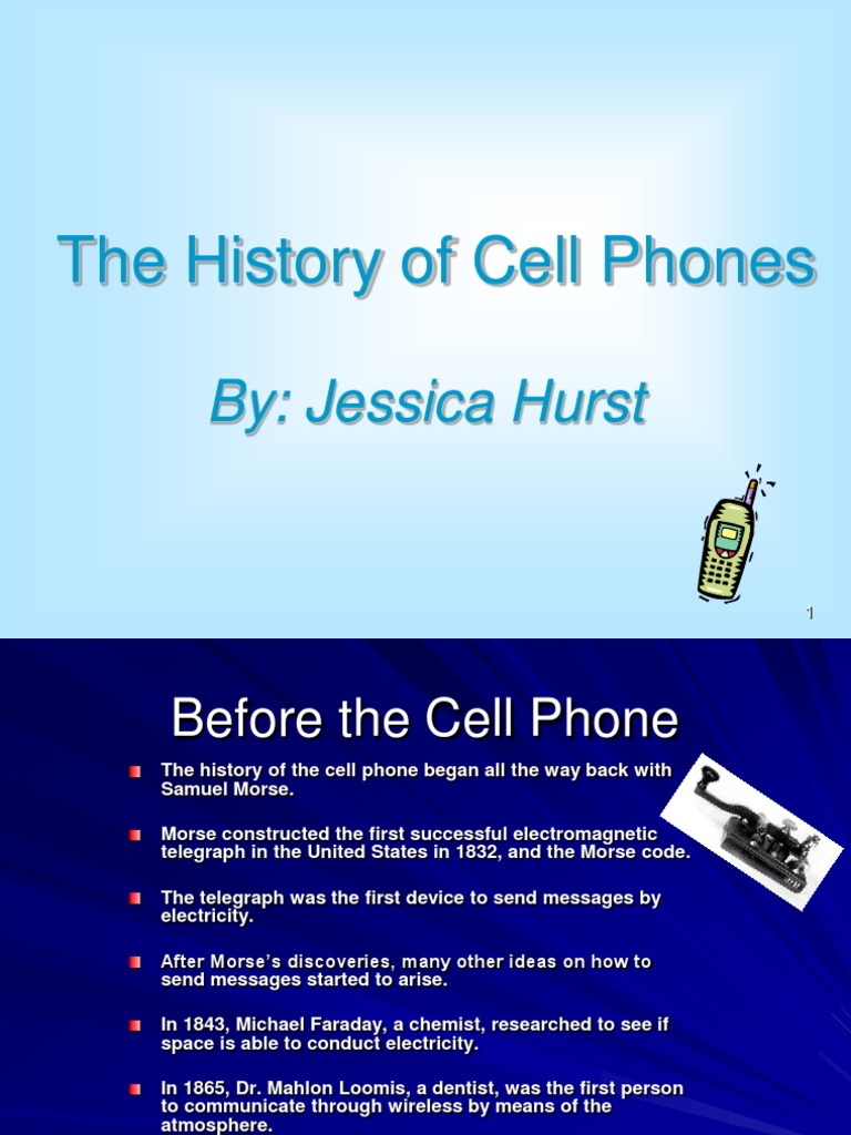 The History of Cell Phones | PDF | Telephone | Telegraphy