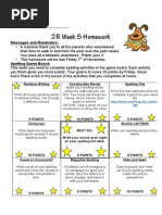Homework - Term 4 Week 9 | PDF | Languages | Language Arts & Discipline