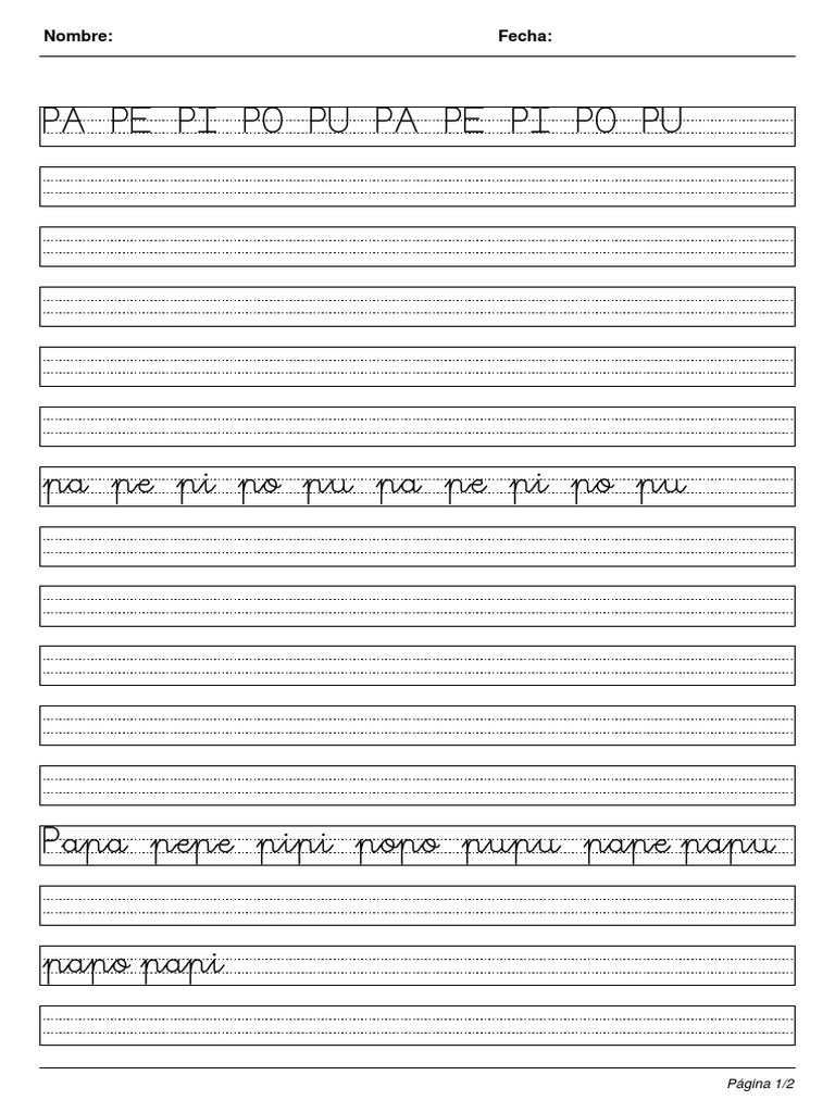 Caligrafía P. | PDF